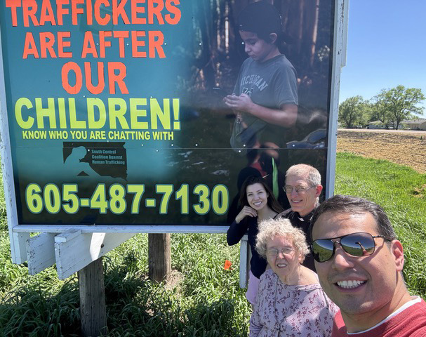 NEW HUMAN TRAFFICKING SIGNS DONATED | Wagner Post