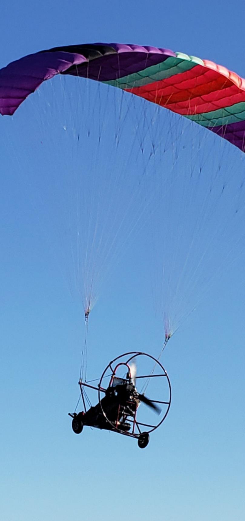POWERED PARACHUTES MAKE STOP AT LAKE ANDES AIRPORT | Wagner Post