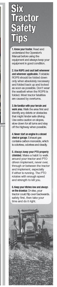 Six Tractor Safety Tips | Wagner Post